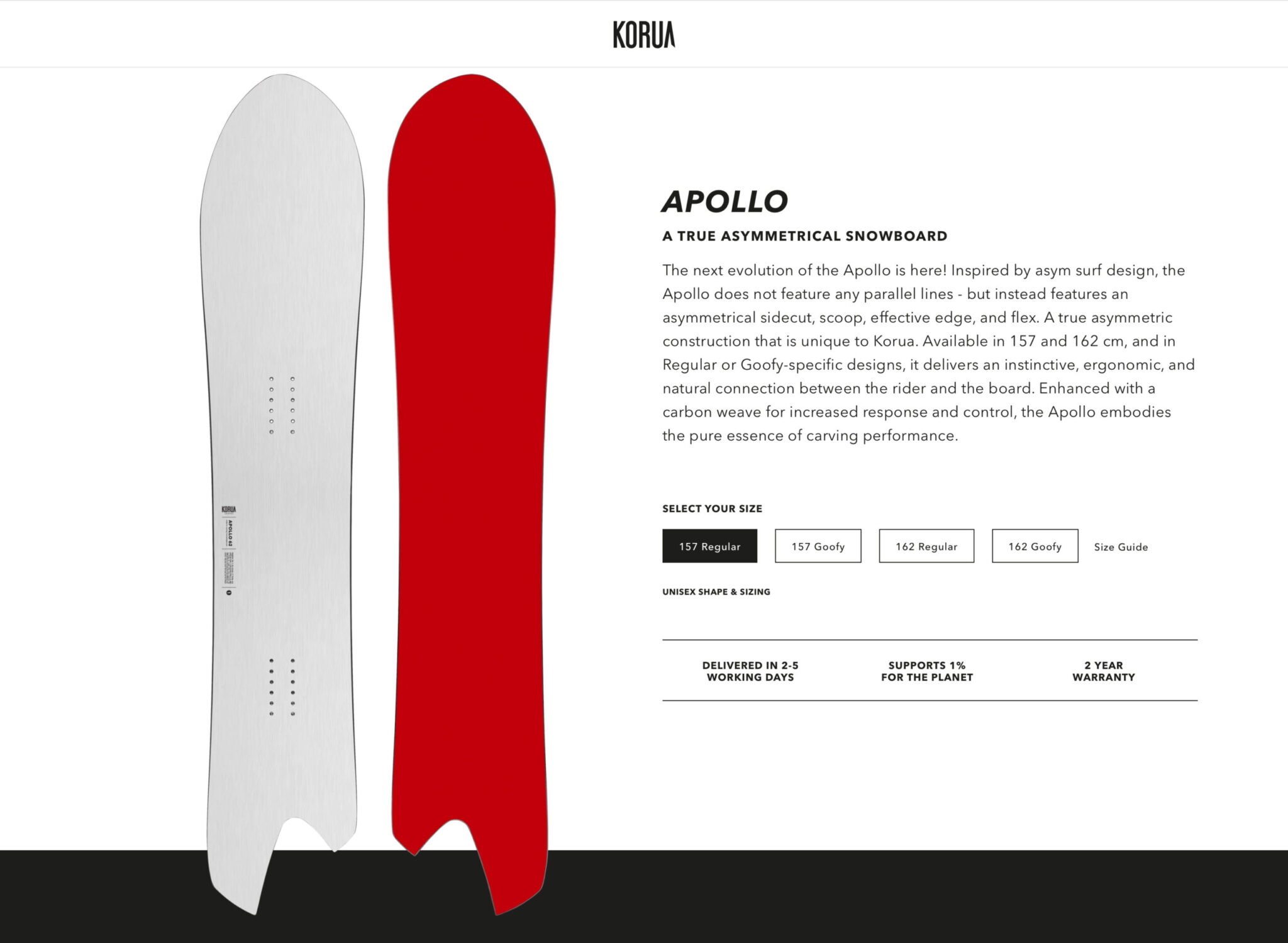 アシンメトリーボードとは一体何モノなのか？？KORUA SHAPES APOLLO – 土と雪と